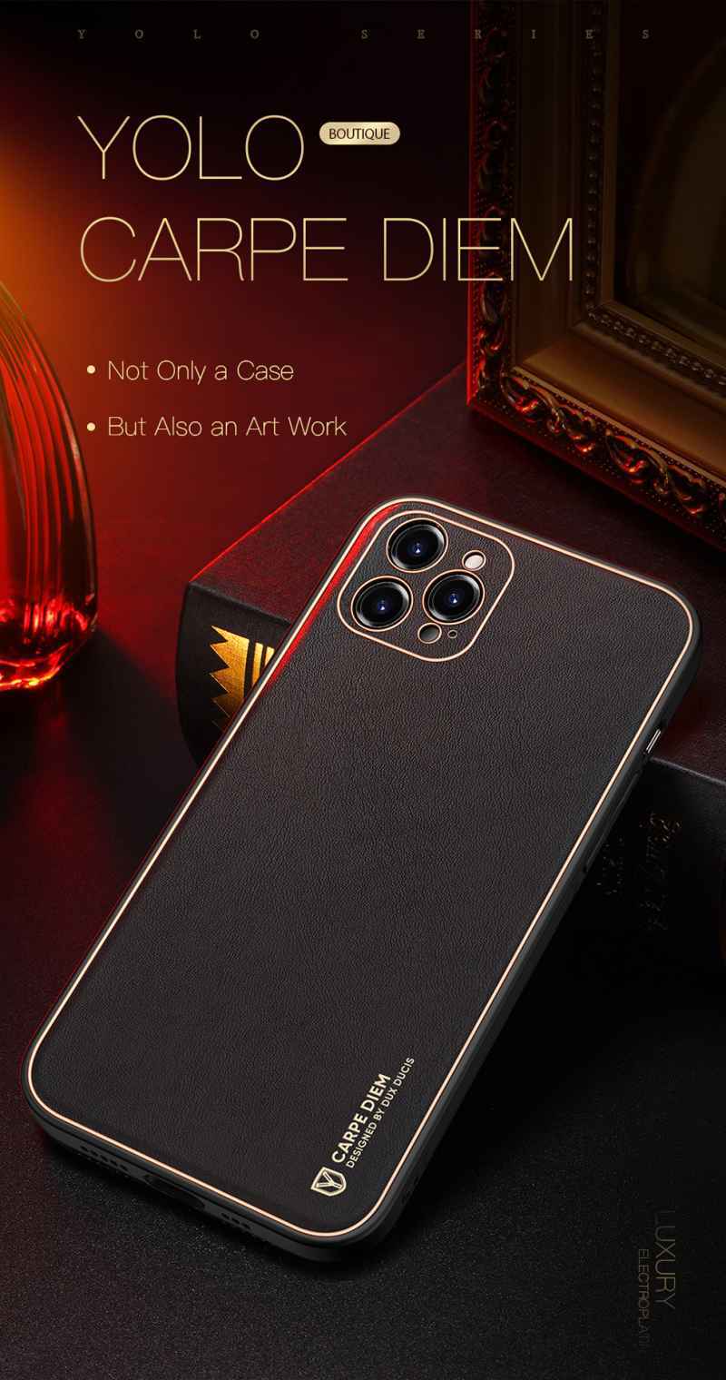Jual Case iPhone 12 Pro - Yolo Series, Dux Ducis Premium Casing - Black ...