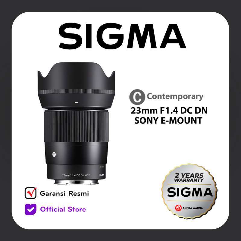 Jual Sigma 23mm F1.4 Dc Dn Contemporary Lens For Sony Di Seller Sigma ...