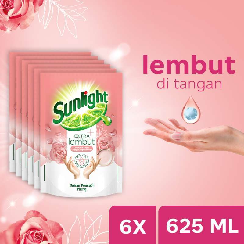 Sunlight Extra Lembut 6 Lengkap Harga Terbaru Maret 2024 | Blibli
