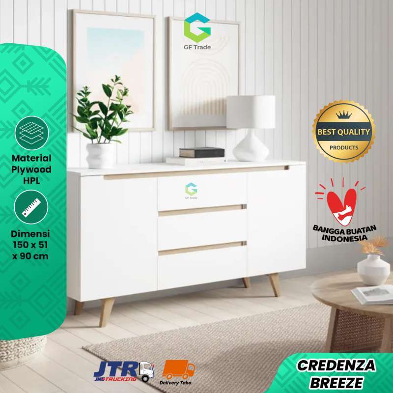 Jual Credenza Kantor Lemari Arsip Laci Modern Breeze (Baru) di Seller ...