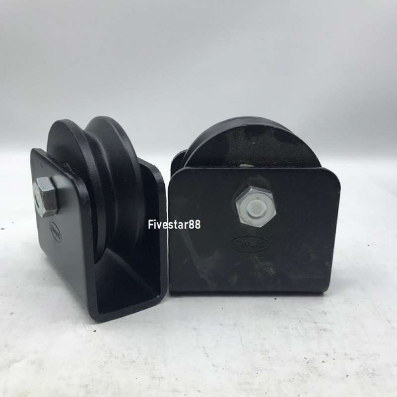 Promo Roda Pagar Besi 100mm Siku Roda Besi 100mm Roda Pagar Pintu 10cm ...