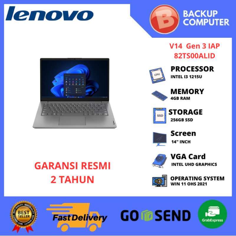 Jual Laptop Lenovo V14 Gen 3 Iap 82ts00alid I3-1215u Di Seller Backup Computer - Ancol, Kota ...