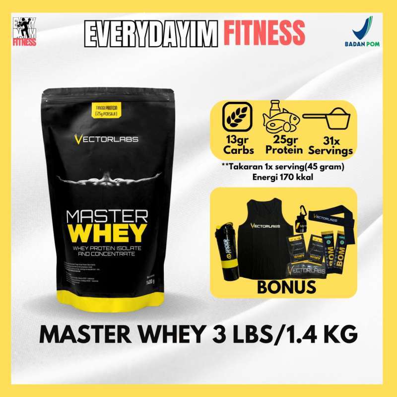 Jual Wpi 90 Susu Whey Protein Isolate Iso 1.4 Kg Murah Not 500gram 500 ...