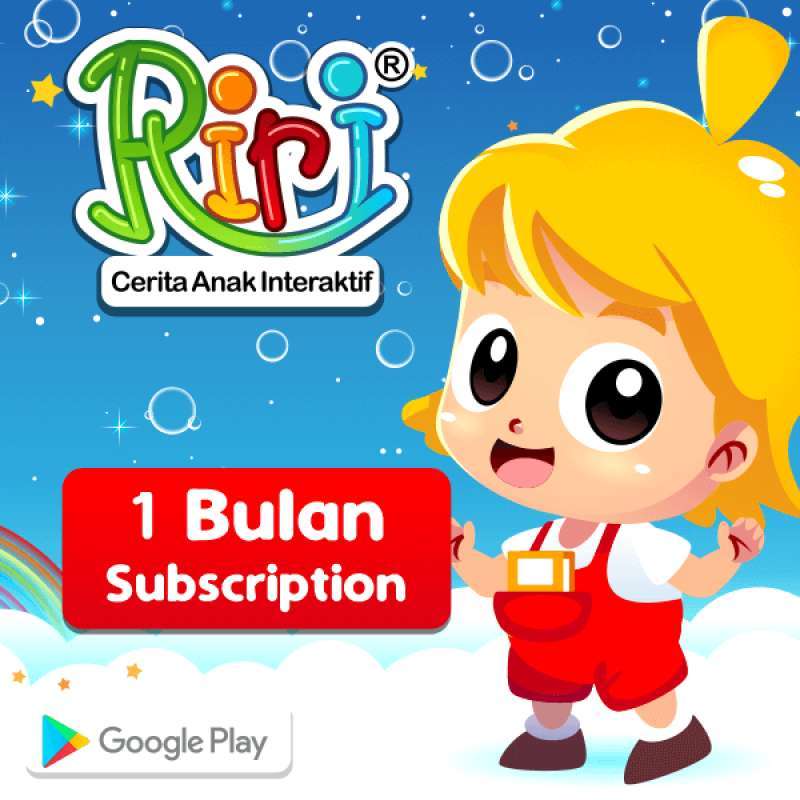 Jual Subscribe 1 Bulan Aplikasi Riri Cerita Anak Interaktif Di Seller Educa Studio - Gendongan ...