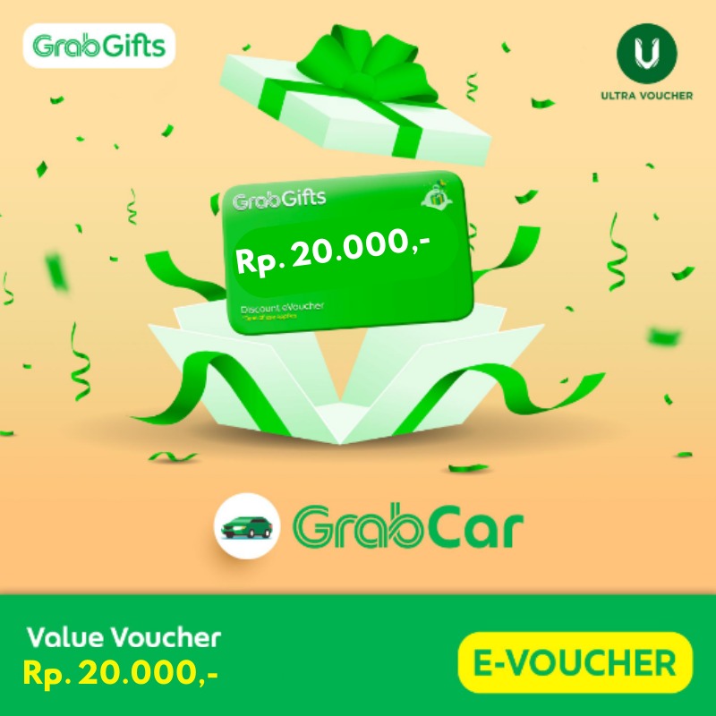 Jual Grab Gift Transport Voucher Digital Value Rp 20.000 Di Seller ...