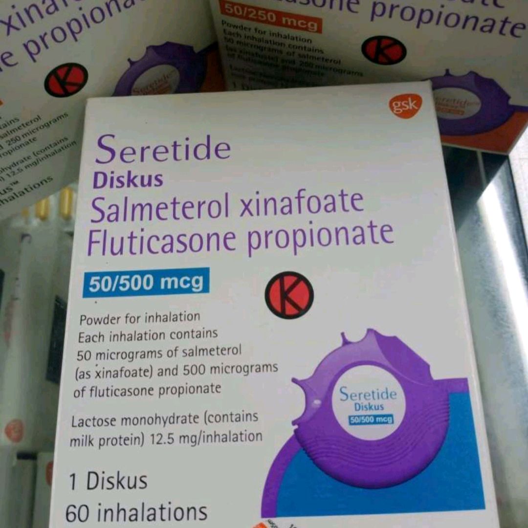 Jual Seretide Diskus 50/500 mcg Box (Untuk resep dokternya, foto aja ...
