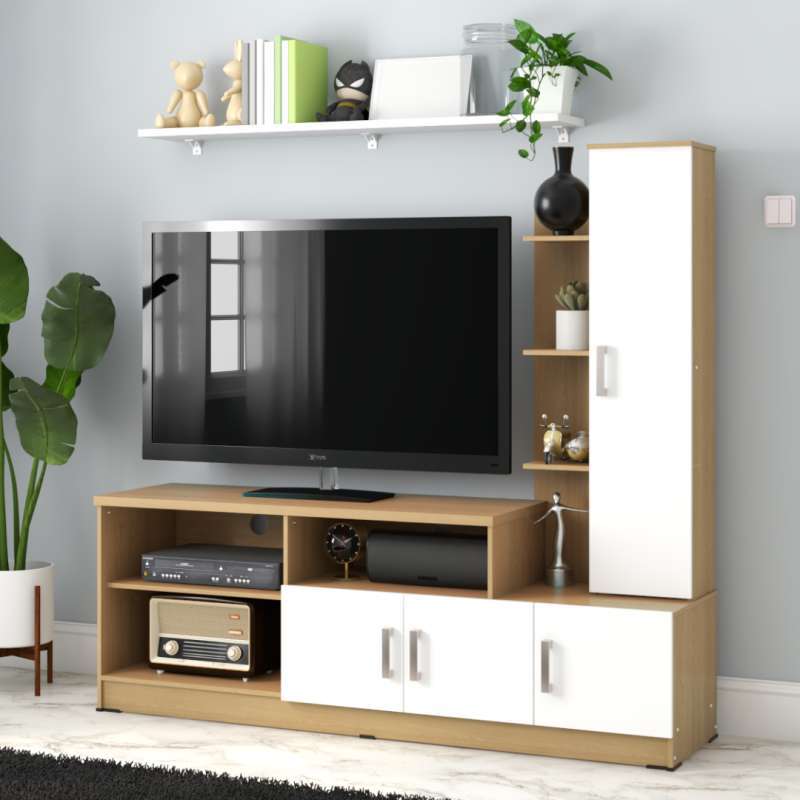 Promo Namaste Meja TV Minimalis / Buffet TV kayu / Rak TV Minimalis ...