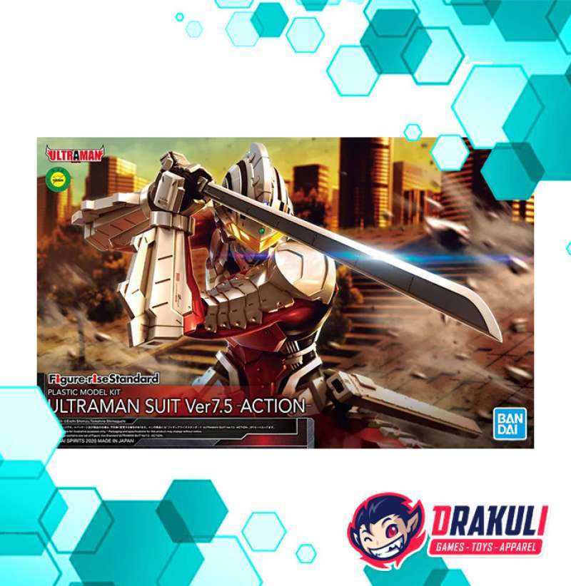 Jual Bandai Plamo Figure-rise Standard - Ultraman Suit Ver 7.5 Action ...