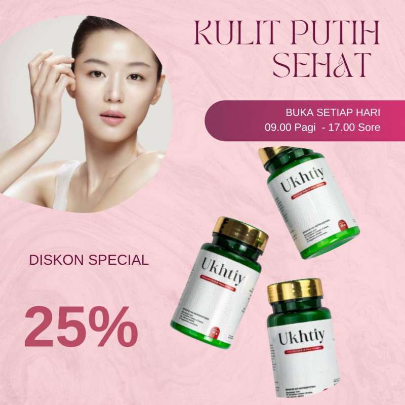 Jual Ukhtiy - Collagen Drink - Minuman Collagen Pemutih Di Seller ...