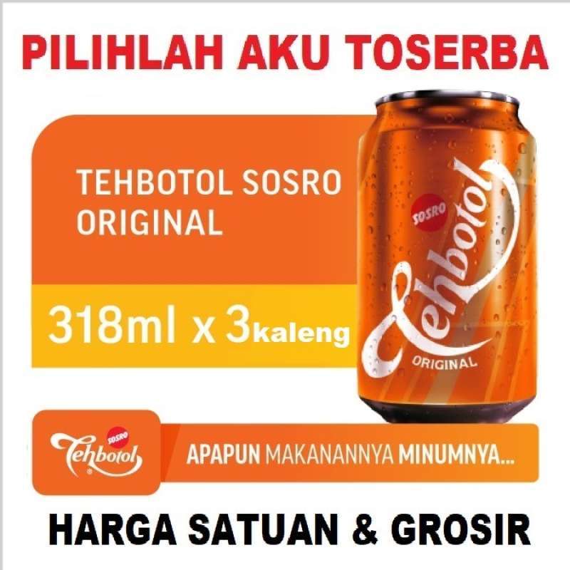 Jual Sosro Kaleng Termurah - Harga Grosir Terupdate Hari Ini | Blibli