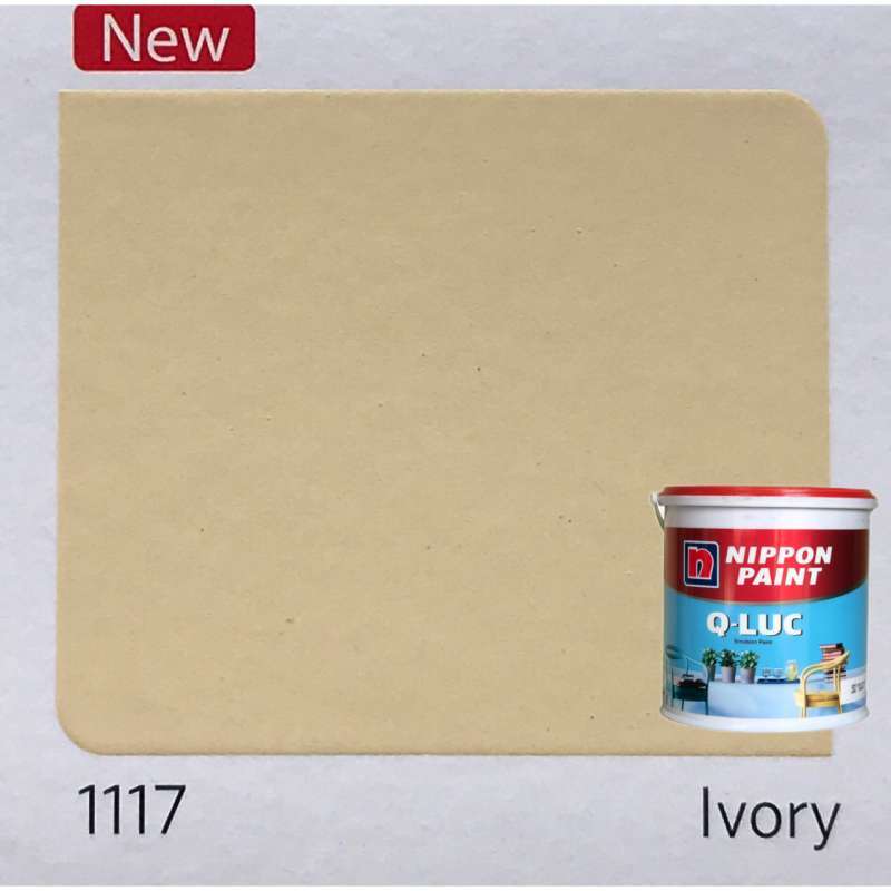 Jual Cat Tembok Interior Nippon Q Luc 18 Kg - Ivory 1117 Warna Di ...