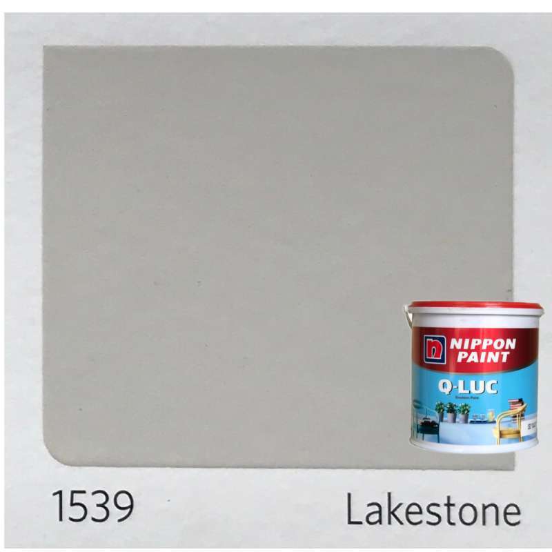 Jual Cat Tembok Interior Nippon Q Luc 18 Kg - Lakestone 1539 Warna Di ...