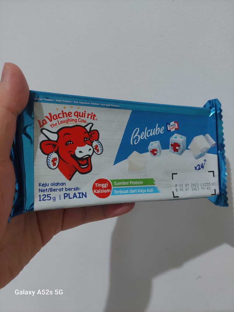 Jual Belcube Keju Olahan 125g / 125 Gram Plain Flavor French Quality ...