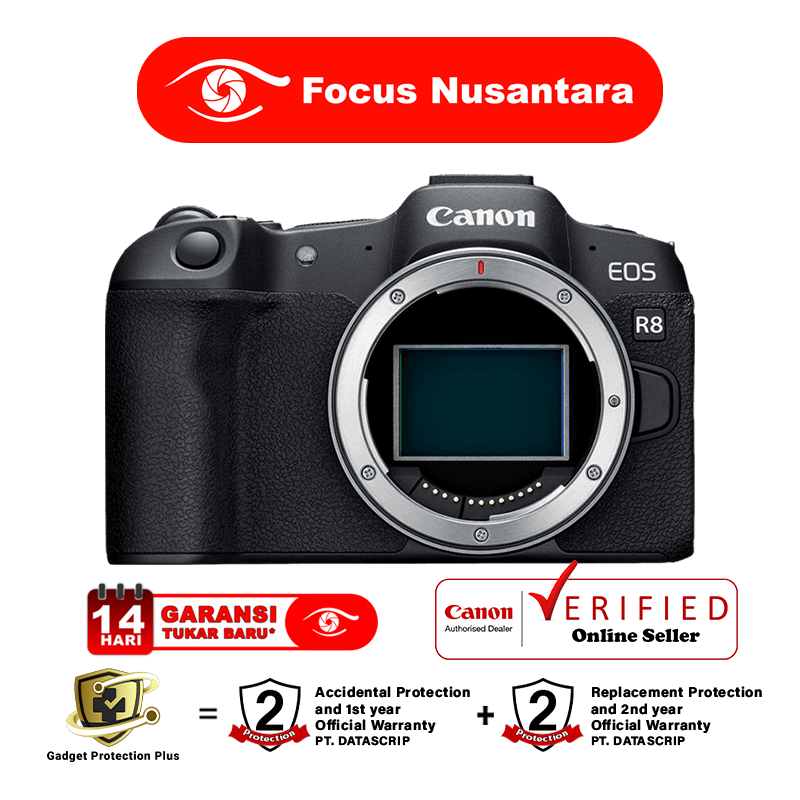 Promo Canon Eos R8 Body Only / Eos R 8 Kit 24-50mm Kamera Mirrorless ...