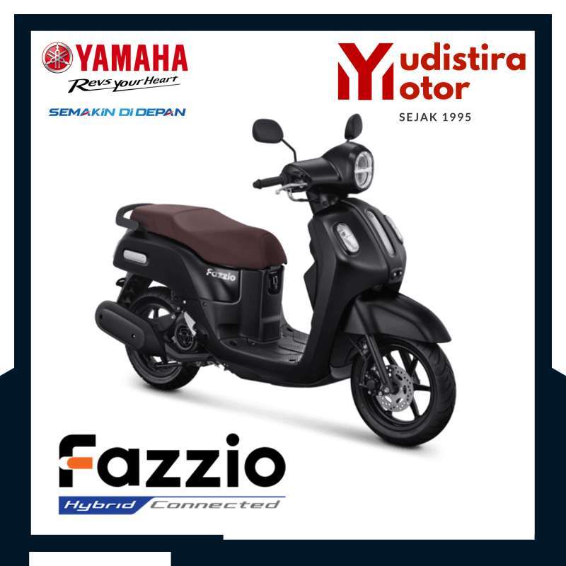 Promo Yamaha Fazzio Hybrid Connected - Lux Version Sepeda Motor [otr ...
