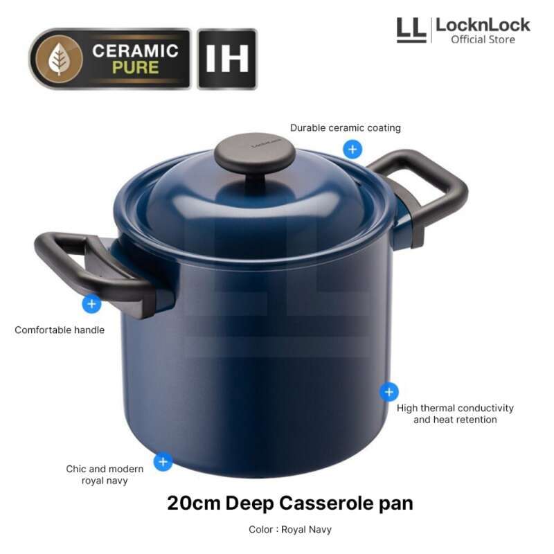 Promo Locknlock Decore Collection Casserole Diskon 35% Di Seller ...
