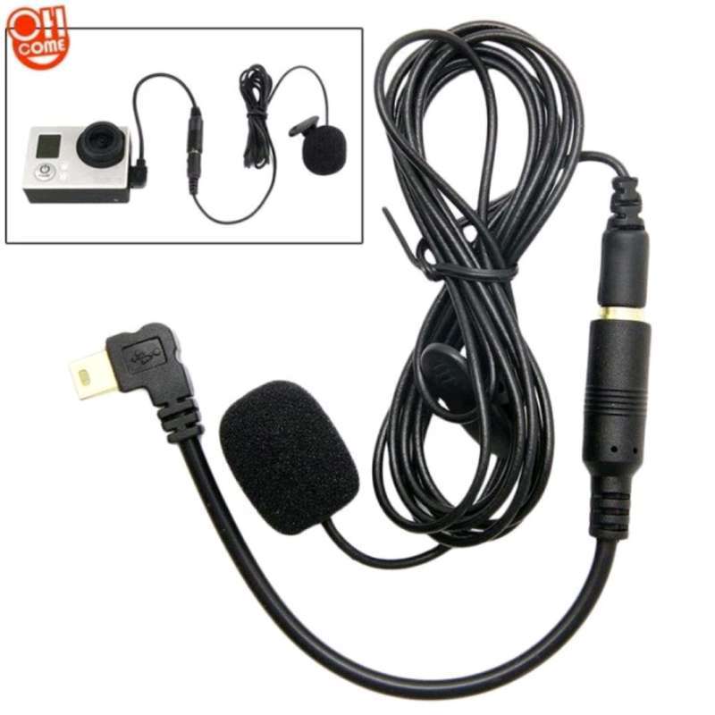 Jual External Mic Gopro Mini USB Converter Plus External Mic Microphone ...