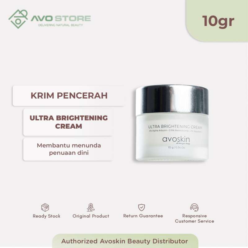 Promo Avoskin Ultra Brightening Cream [10 g] Diskon 20% di Seller ...