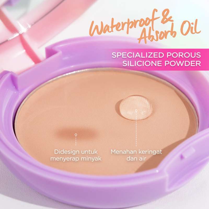 Promo Dazzle Me Muse Pressed Foundation | Long Lasting Filter Like ...