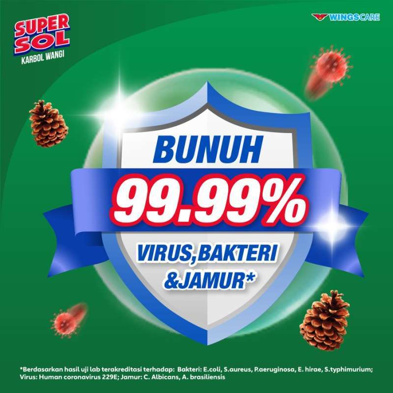 Promo Supersol Karbol Wangi Pine Reguler Pouch | Cemara - 750 Ml ...