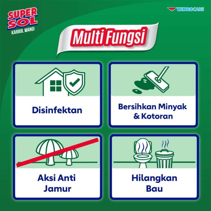 Promo Supersol Karbol Wangi Pine Reguler Pouch | Cemara - 750 Ml ...