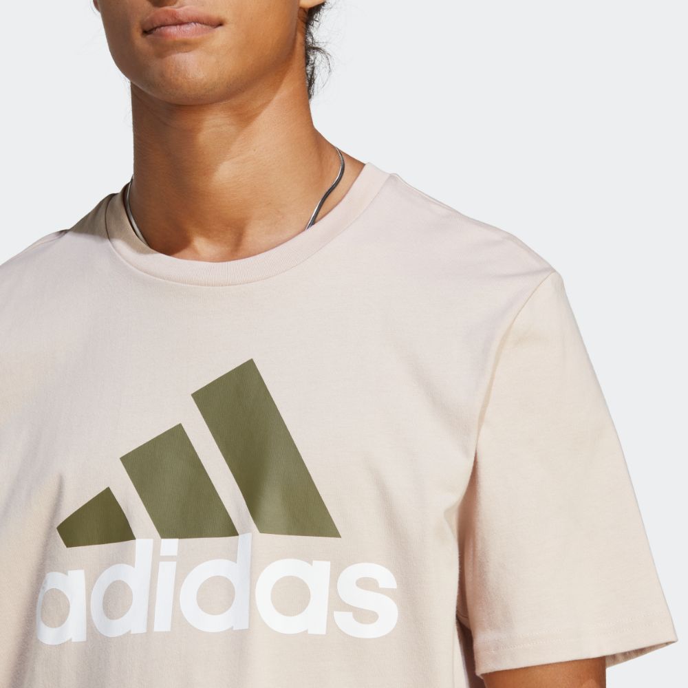 Promo Adidas Men T-shirt Big Logo Single Essentials Baju Pria [ic9356 ...