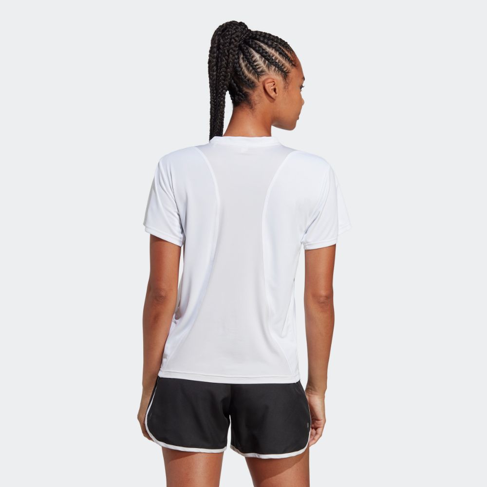 Promo Adidas Women Running T-shirt Run It Baju Lari Wanita [hz0112] - A ...