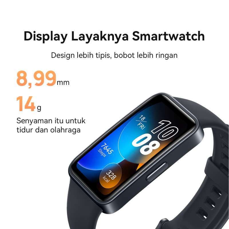 Jual Huawei Band 8 Smartband| Smartwatch-like Display | Professional ...