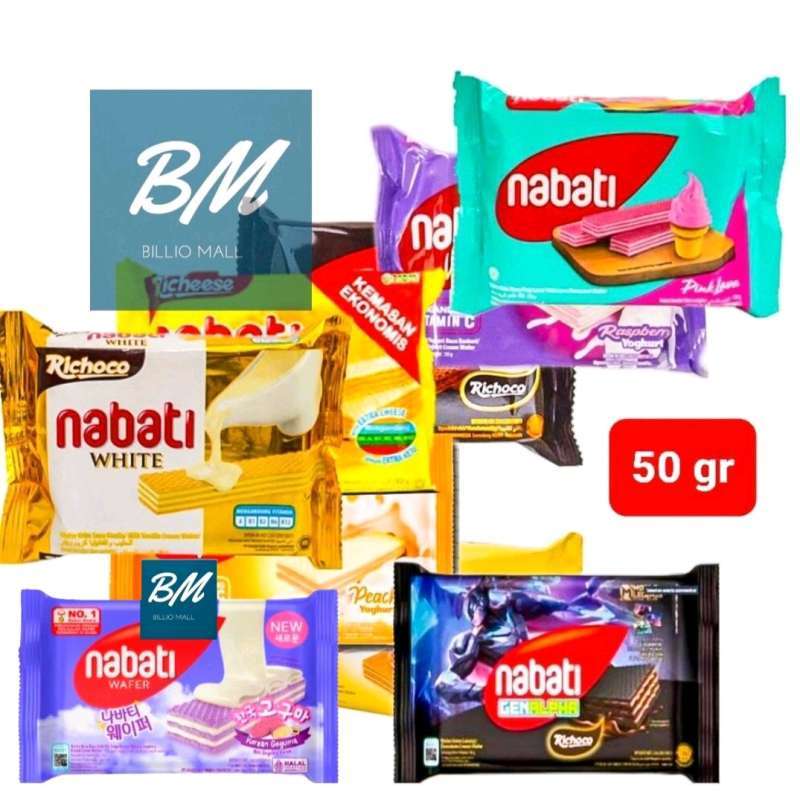 Jual Nabati Wafer 50 Gr All Varian Di Seller Billio Mall Official Store ...
