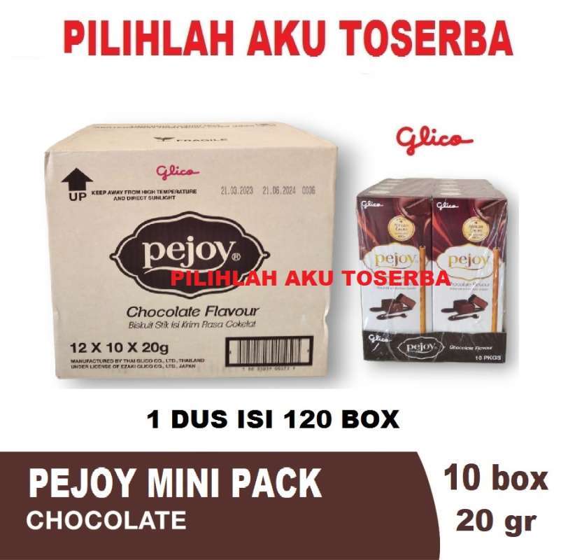 Promo Glico Pocky Mini Pack Pejoy Chocolate - ( Harga Per Dus ) Diskon ...