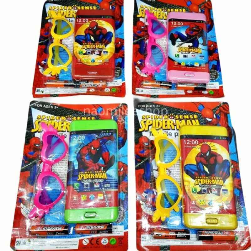Jual 3in1 jam | kacamata | HP set MAINAN ANAK telepon lucu / HANDPHONE ...