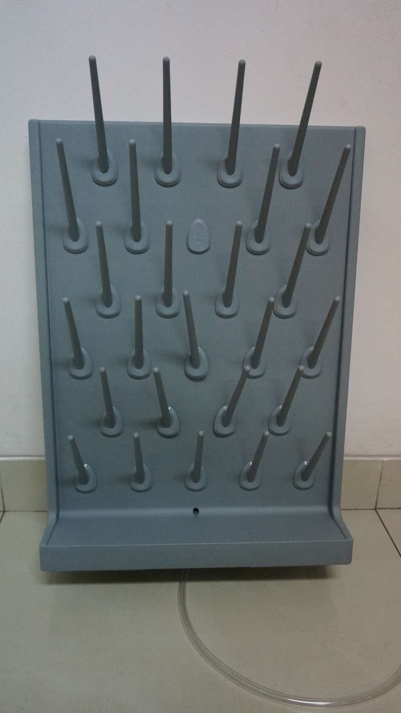 Jual Relica-lab Pba27g Peg Board Laboratorium Glassware Drying Rack [27 ...