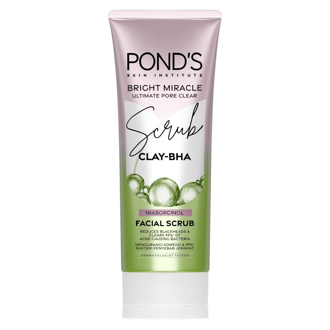 Promo Pond's Bright Miracle Ultimate Pore Clear Facial Scrub 100g ...