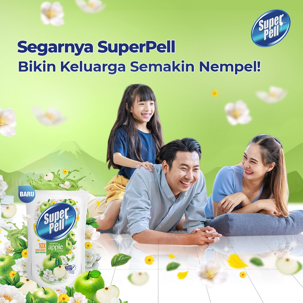 Promo Superpell Pembersih Lantai Pel Lantai Harum & Wangi Japanese ...