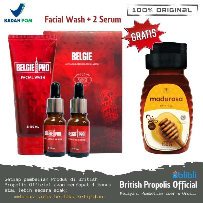 Promo Belgie Pro Facial Wash E 100 ml Pembersih Wajah Dengan Kandungan ...
