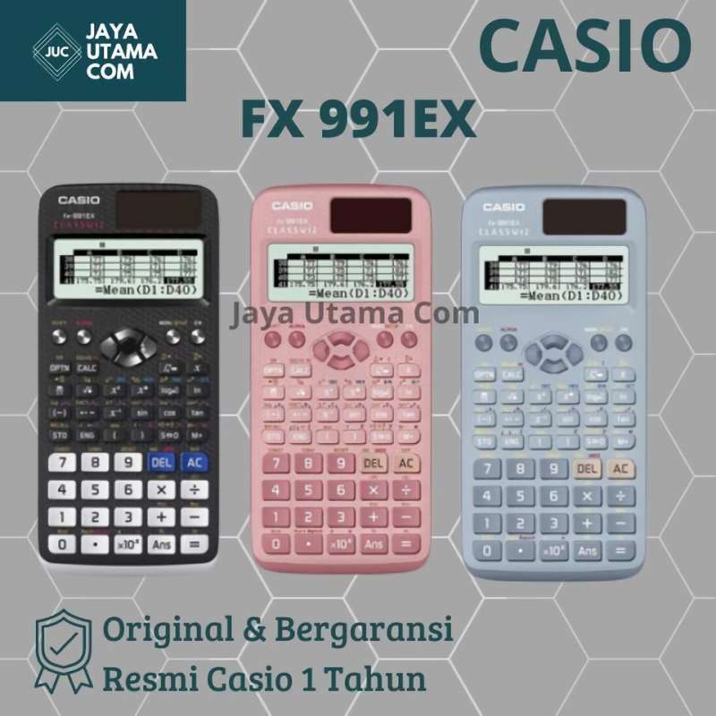 Jual KALKULATOR CASIO FX 991 EX PINK - PINK di Seller Jaya Utama Com ...