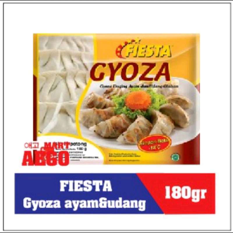 Jual FIESTA GYOZA DAGING AYAM DAN UDANG OLAHAN 180 GR 10 PCS di Seller ...
