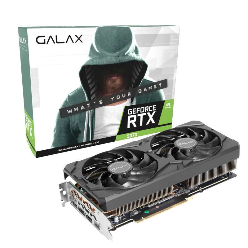 Jual GALAX GeForce RTX™ 3070 Dual Fan (1-Click OC) 8GB GDDR6 256-bit di ...