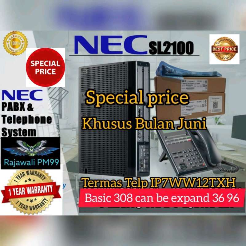 Daftar Harga Pabx Nec Sl 2100 🔥 Original & Spesifikasi Lengkap Februari ...