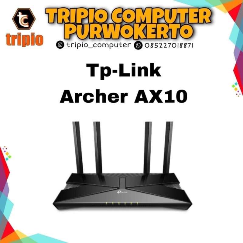 Jual TP-LINK Archer AX10 AX1500 Wifi 6 Router di Seller tripio computer ...