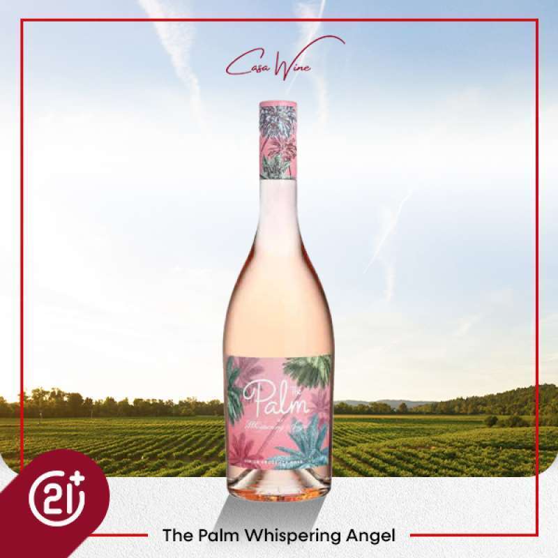 Promo Rose Wine Whispering Angel The Palm Diskon 8% di Seller Casa Wine ...