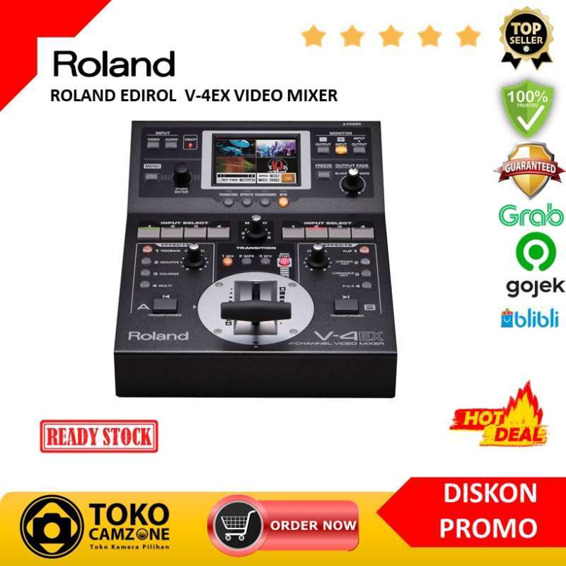 Promo Roland Edirol V-4EX Video Mixer Diskon 10% di Seller Toko Camzone - Toko Camzone - Kota ...