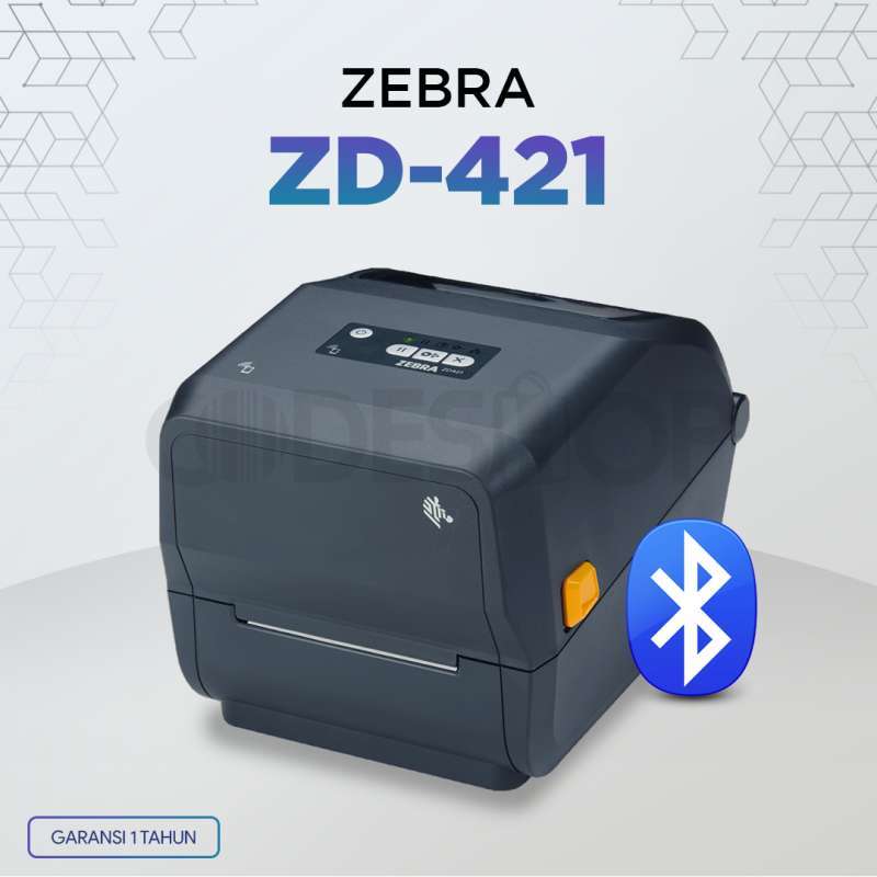 Jual Zebra ZD421 Printer Barcode ZD 421 Cetak Label Stiker Resi (USB ...
