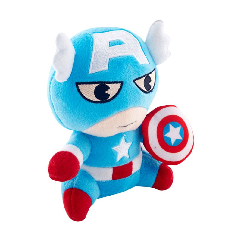 Jual Marvel Plush Captain America Boneka [10 Inch] Online Desember 2020 ...