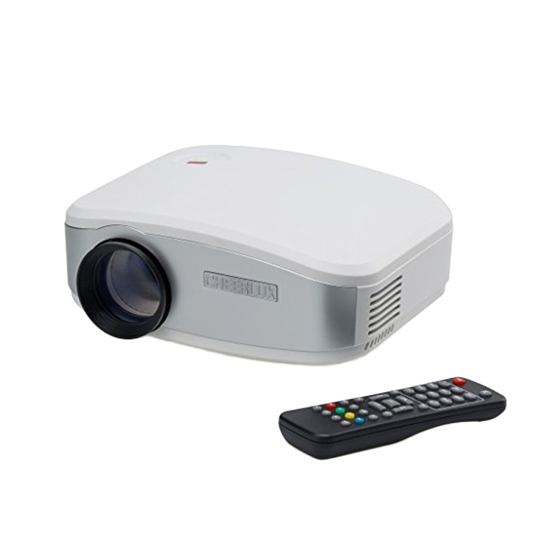Jual CHEERLUX C6 Mini LED Projector 1200 Lumens with TV Tunner Garansi ...