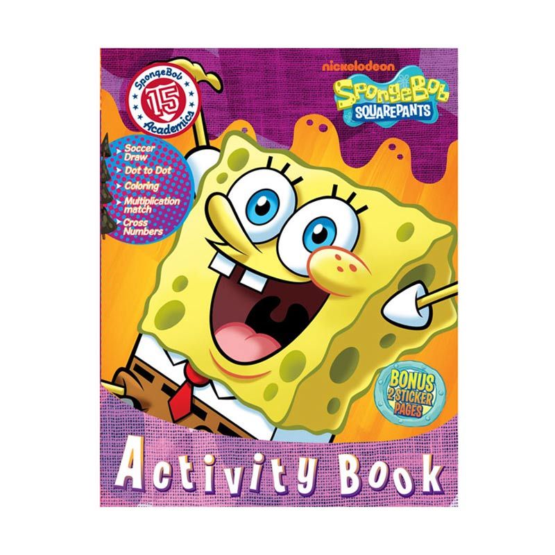 Jual Nickelodeon Spongebob Activity Vol. 15 Buku Anak di Seller Happy ...