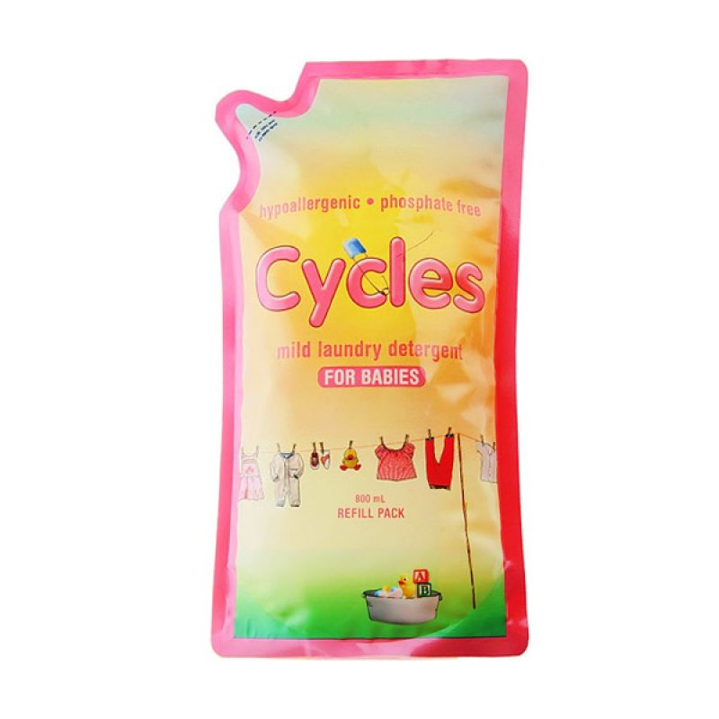 Jual Cycles Mild Laundry Detergent [800ml] di Seller Swan Baby Shop ...