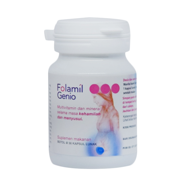 Jual Dexa Medica Folamil Genio Multivitamin [30 Soft Capsules] di ...