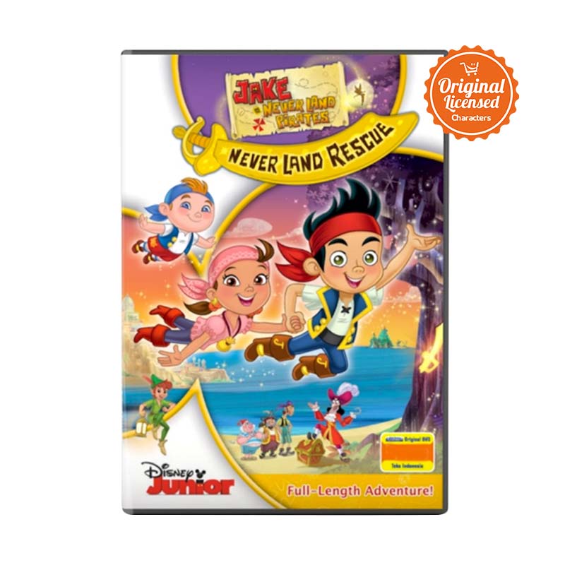Jual Disney Jake And The Never Land Pirate: Jakes'S Never Land Rescue ...