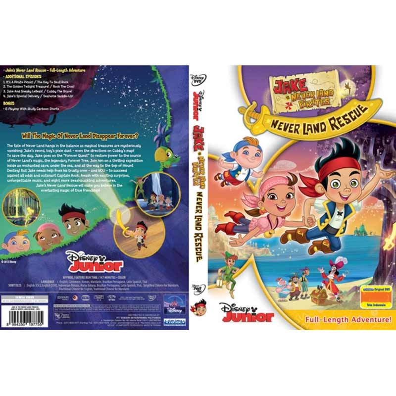 Jual Disney Jake And The Never Land Pirate: Jakes'S Never Land Rescue ...